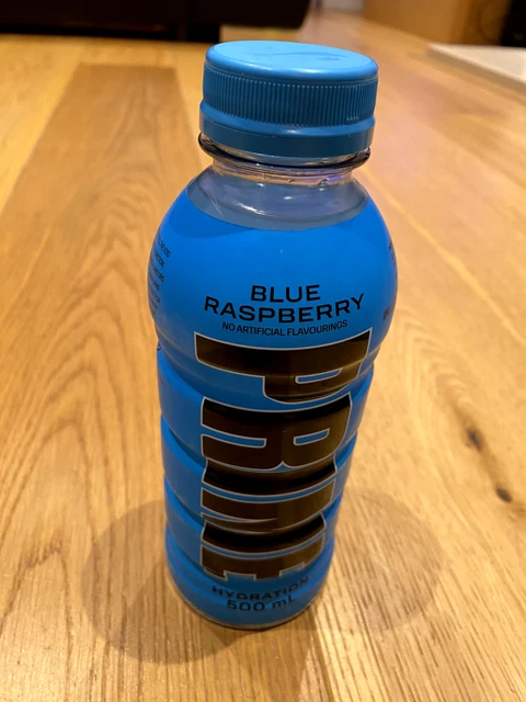 PRIME HYDRATION ENERGY Drink Blue Raspberry 500ml by Logan Paul & KSI ...