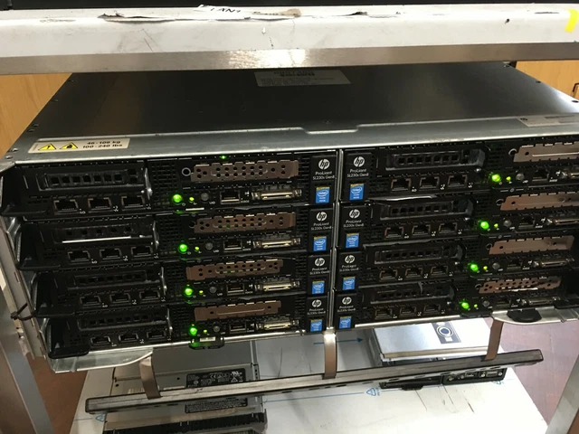 HPE PROLIANT S6500 SPECIAL SCALABLE SYSTEM 4U Chassis 8 xHPESL230s Gen8 ...