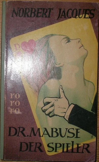 RORORO LEINENRÜCKEN 66 - Erstauflage - ( Dr. Mabuse ) - Norbert Jacques ...