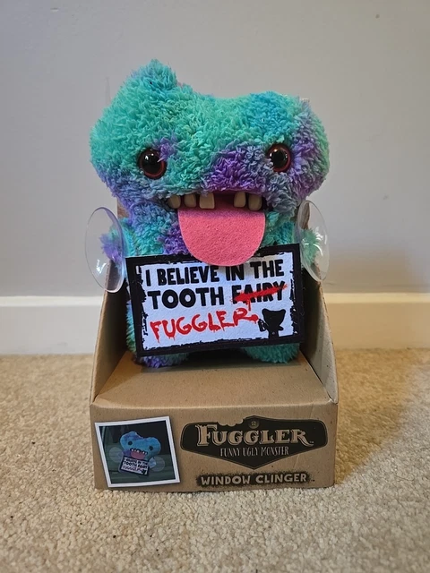 FUGGLER WINDOW CLINGER Soft Toy For Children From 4 Years Funny Ugly ...