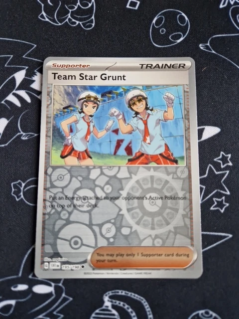 POKÉMON | TEAM STAR GRUNT 195/198 | Scarlet & Violet Base SV1 | Reverse ...