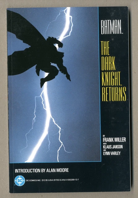 BATMAN THE DARK Knight Returns TPB #1-1ST FN 6.0 1986 DC £46.46 ...