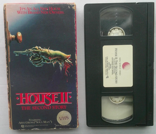 HOUSE II - The Second Story VHS 1987 CULT HORROR COMEDY 80s RETRO RARE ...