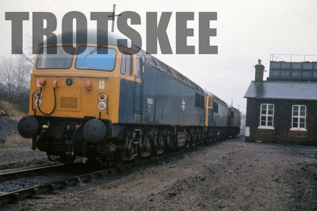 35MM SLIDE BR British Railways Diesel Loco Class 56 56030 Barrow Hill ...