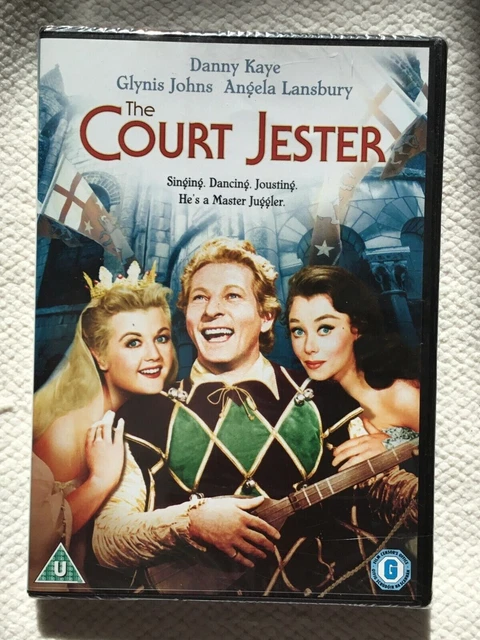 THE COURT JESTER (Classic Danny Kaye, Angela Lansbury 1956 film on DVD ...