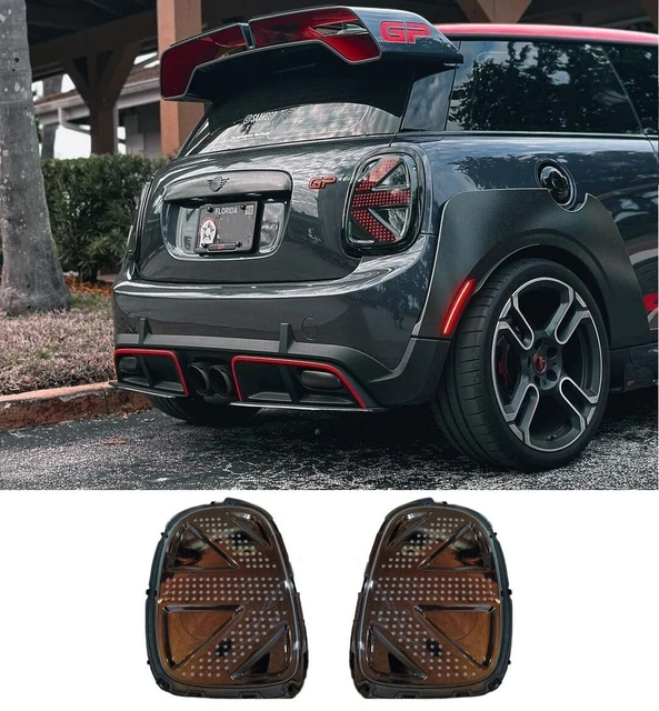 MINI F55, F56, F57 LED Union Jack Feux Arrière Gp Concept Style Gen 3 ...