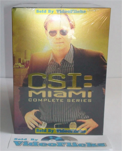CSI MIAMI THE Complete Series Seasons 1-10 DVD 65-Disc Box Set New ...