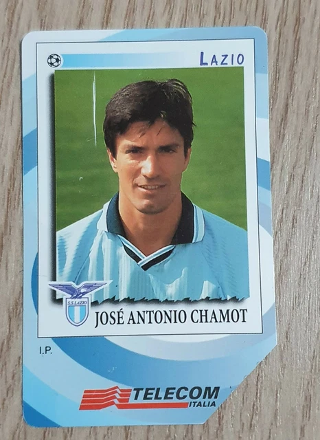 ITALIA. FUTBOL. INTROVABILI Panini-Josè Antonio Chamot (Lazio).1998 ...