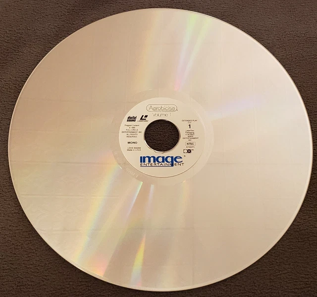 AEROBICISE VOL 1 Laserdisc NTSC Harris Allen Corday Catalano Rocca ...