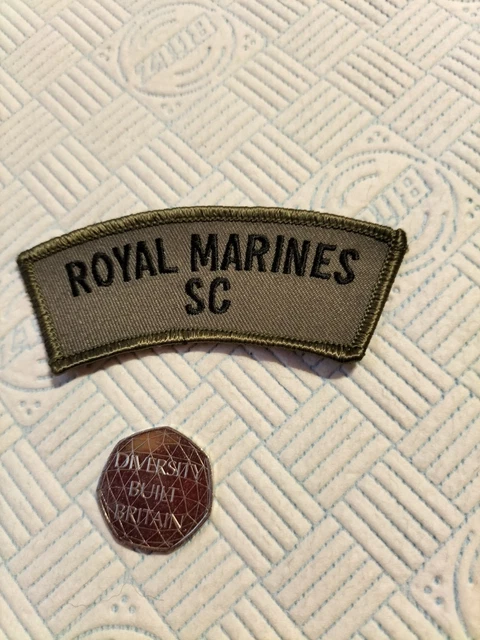 ROYAL MARINES SC cloth badge £3.21 - PicClick UK