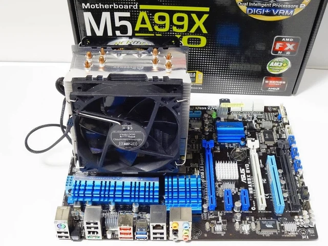 CARTE MÈRE ASUS M5A99X EVO AM3+ AMD FX-8350 CPU 16Go RAM Cooler ...
