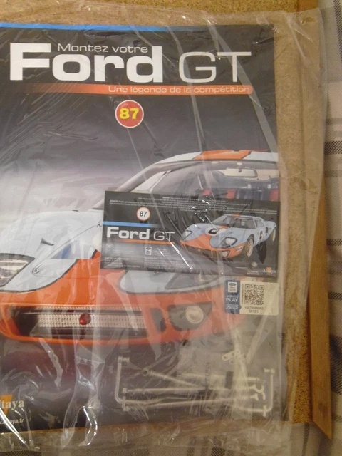 1/8 SCALE DEAGOSTINI Build Your Own The Ford Gt40 Car Issue Part 87 £12.00 - PicClick UK