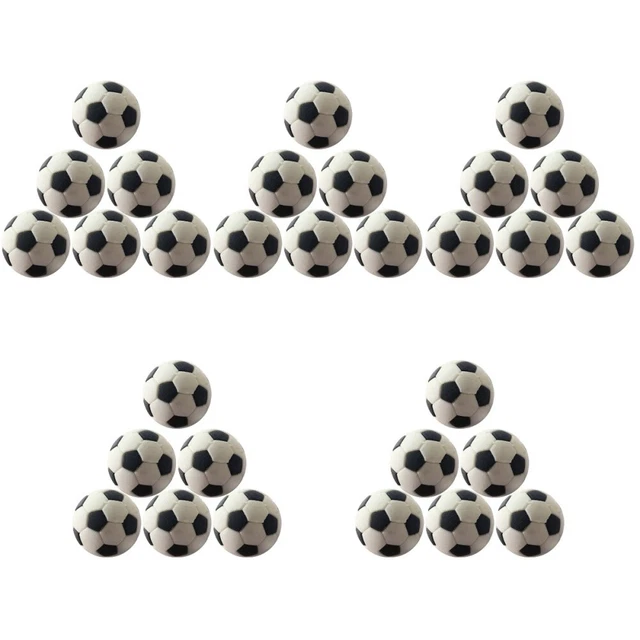 5 PIECES MICRO Landscaping Balls Vivid Mini Footballs Model Ornaments ...