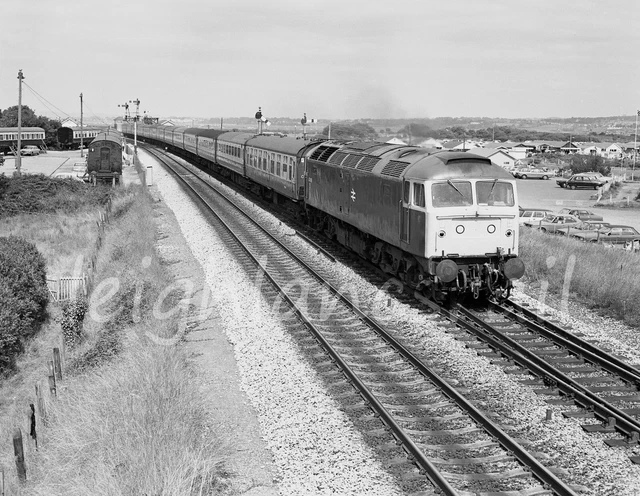 ORIGINAL 6X7CM JOHN VAUGHAN NEGATIVE OF 47429 @ DAWLISH WARREN ...