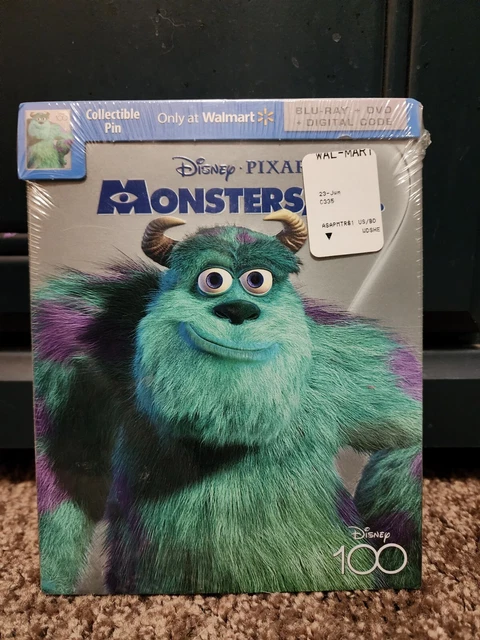 Disney Pixar Monsters Inc Blu Ray Dvd Digital Collectible Pin £1416 Picclick Uk