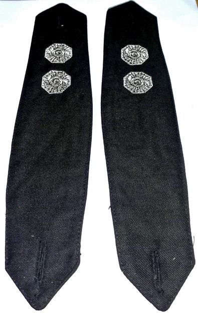 UK FIRE SERVICE Station Officer Full Epaulette Black £6.99 - PicClick UK