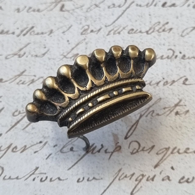 COURONNE COMTALE XIXÈ en Bronze Doré Victorian Nobility Crown 19thC EUR ...