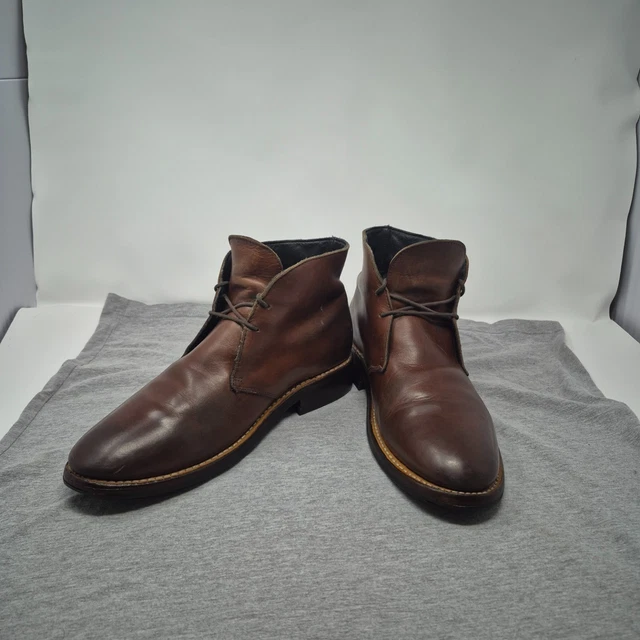 THURSDAY BOOT CO Scout Chukka Boots Men’s 10 Brown Leather Casual Dress ...