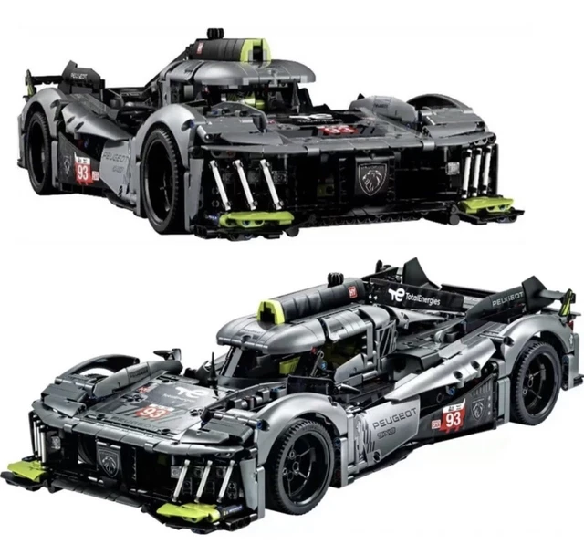 TECHNICAL PEUGEOTED 9X8 Mans Hybrid Hypercar Super Racing Car Building ...