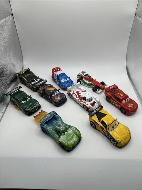 DISNEY PIXAR CARS WGP Racers Bundle X9 Diecast 1:55 Combine Post £4.20 ...