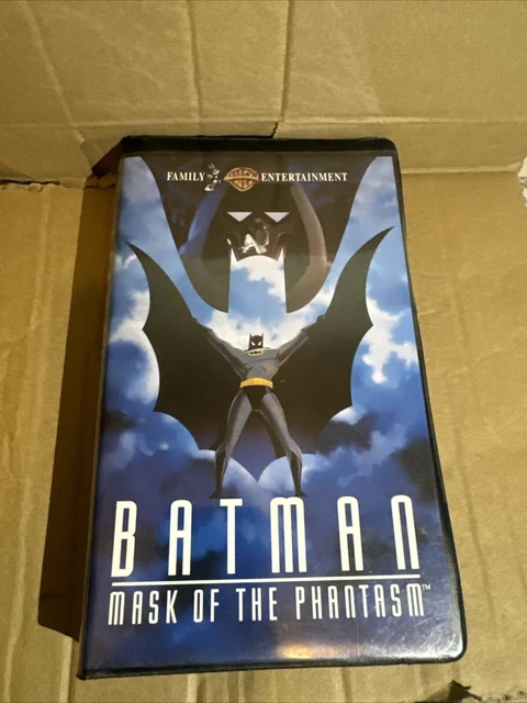 BATMAN - MASK of the Phantasm VHS, 1994, Black Clamshell £4.54 ...