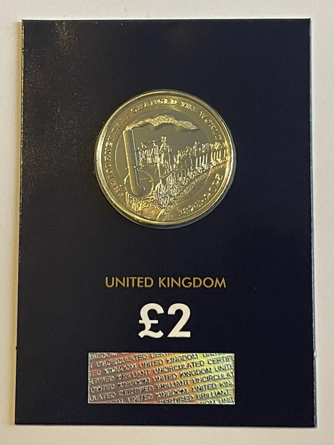2025 £2 BU Certified Coin Steam Passenger Train £13.20 - PicClick UK
