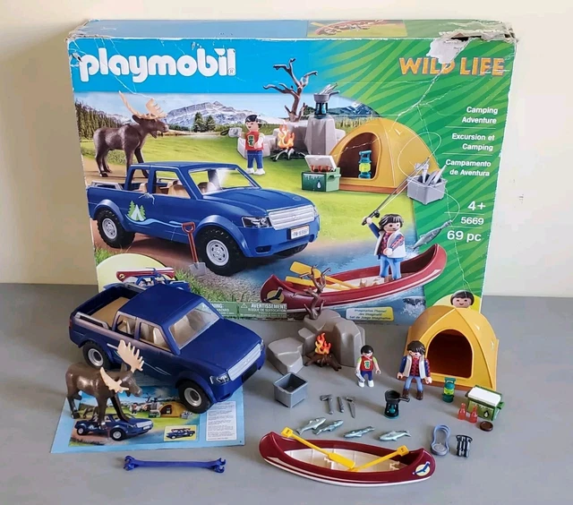 PLAYMOBIL 5669 - Wild Life Les Aventuriers - Camping & Aventure Vie ...