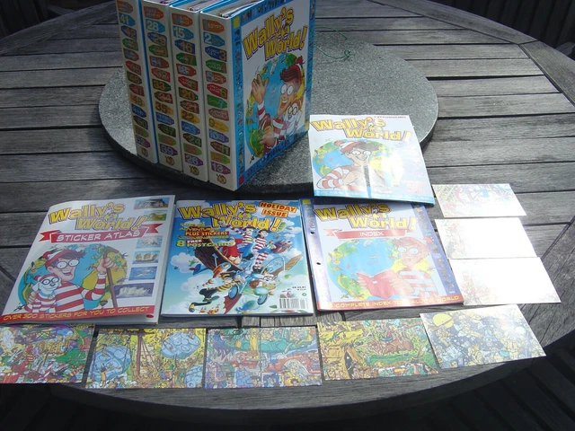 WALLY'S WORLD FULL Collection Of 52 Magazines, Index, 4 Binders ...