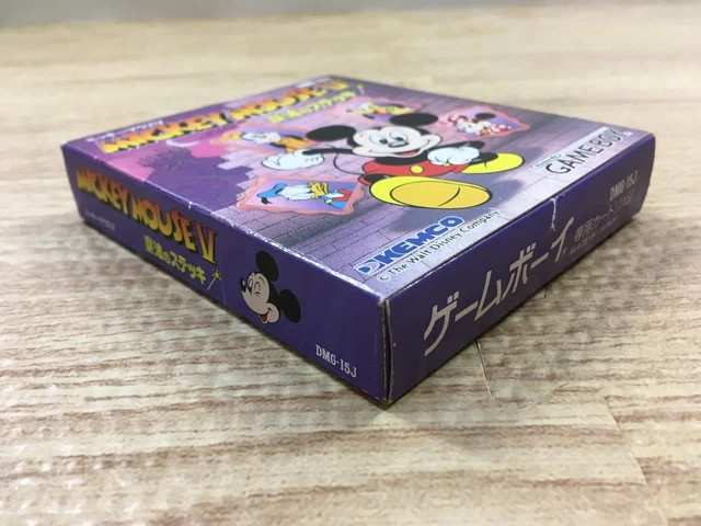 UF2912 MICKEY MOUSE V Magic Stick BOXED GameBoy Game Boy Japan $83.94 ...