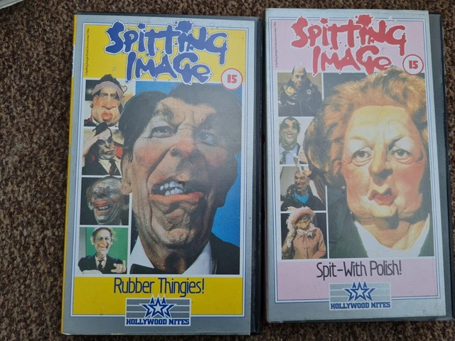 SPITTING IMAGE VHS Comedy Spit With Polish / Rubber Things £9.99 ...