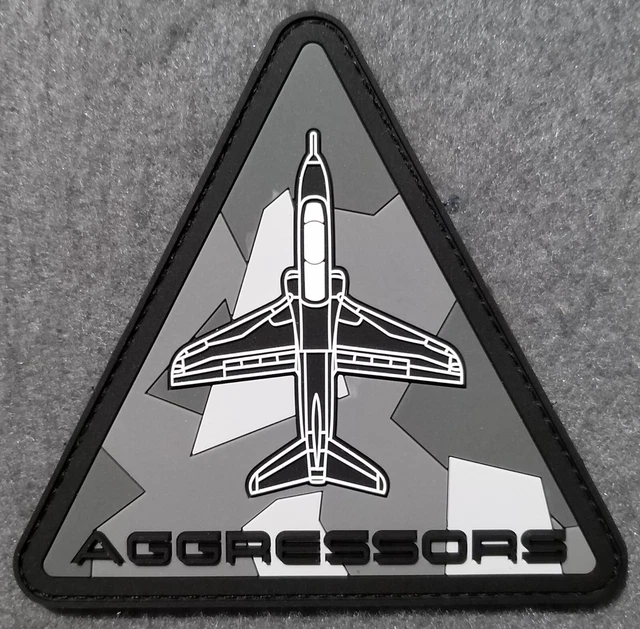 ROYAL AIR FORCE 100 Squadron Hawk T1 Aggressors PVC Patch w/Velkro £5. ...
