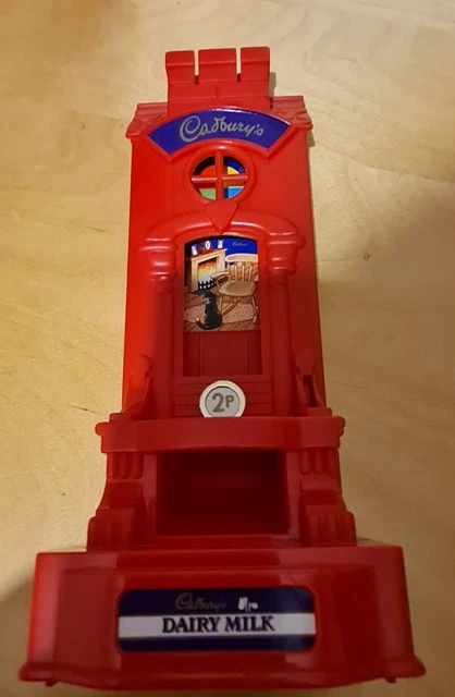 VINTAGE CADBURYS DAIRY Milk 2p Chocolate Machine £8.99 - PicClick UK