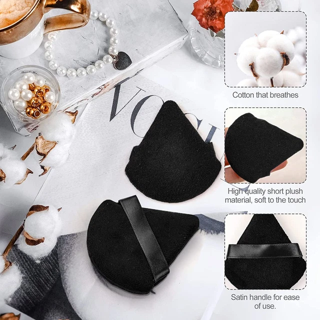 9PCS TRIANGLE POWDER Puffs, Face Makeup Puff for Body Loose Powder ...