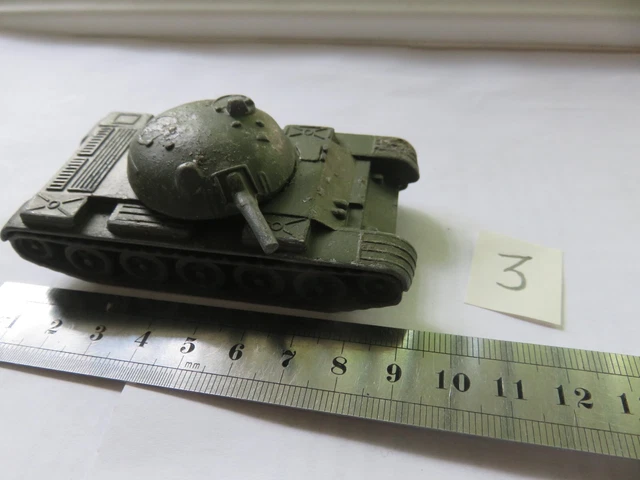 VINTAGE SOVIET RUSSIA military children's toy mini model - tank USSR ...