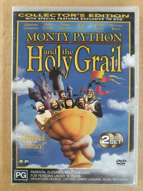 MONTY PYTHON AND the Holy Grail - 2 disc Collectors Edition DVD movie ...