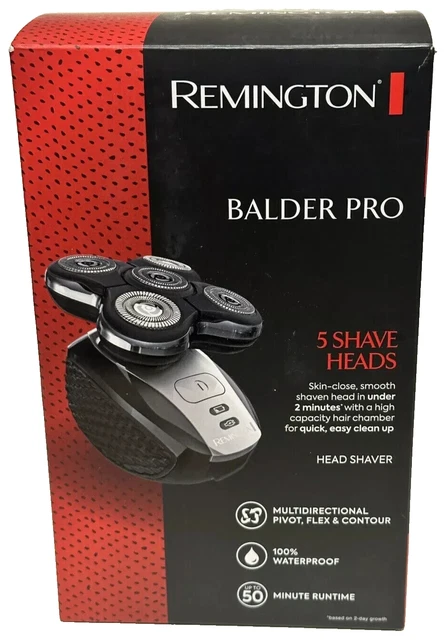 REMINGTON BALDER PRO Waterproof Head Shaver XR7000 Cordless Razor $48. ...