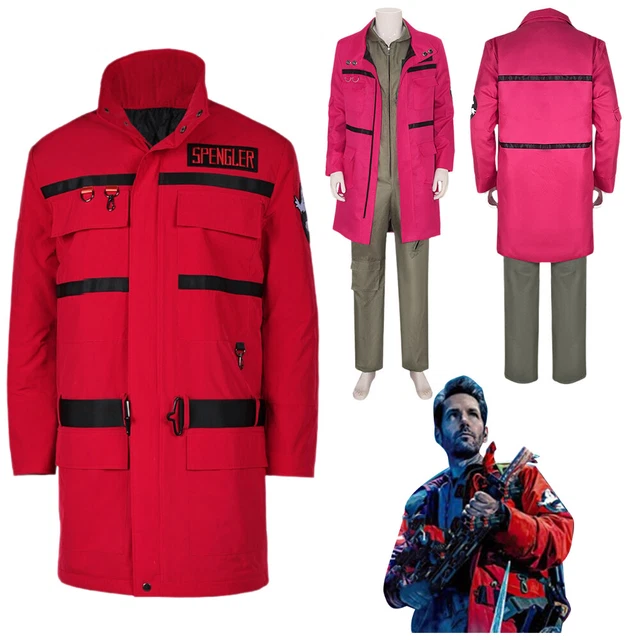 GHOSTBUSTERS: FROZEN EMPIRE Cosplay Grooberson Red Team Uniform Coat ...