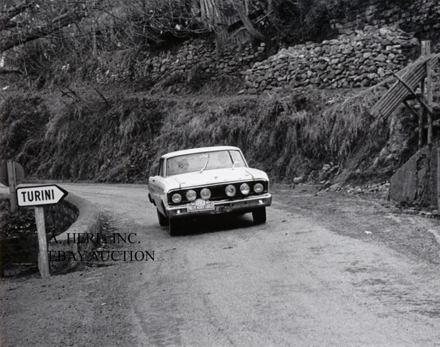 FORD FALCON SPRINT 1963 Monte Carlo rally photograph photo rally racing ...