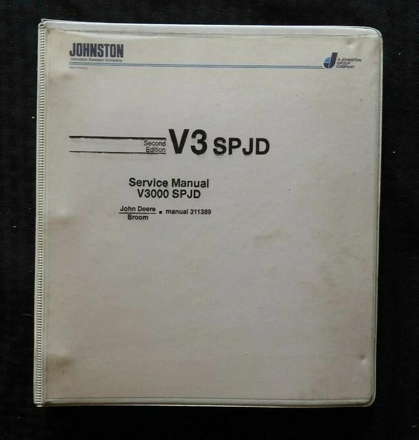 JOHNSTON V3 SP Perkins V3 Spjd John Deere Rue Balayeuse Balai ...