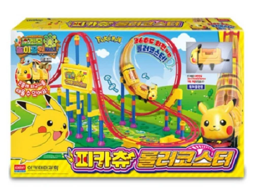 POKEMON PIKACHU AMUSEMENT Park Roller Coaster playset/EXPRESS EUR 163 ...