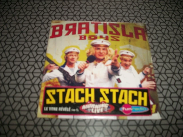 CD 2 TITRES, bratisla boys, stach stach EUR 4,00 - PicClick FR