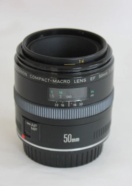 CANON COMPACT-MACRO EF 50mm F2.5 Lens £80.00 - PicClick UK