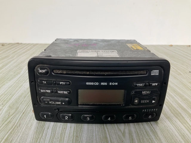 RARE ORIGINAL AUTORADIO RADIO CAR VINTAGE FORD MOD E-O-N 6000 cd rds#28 ...