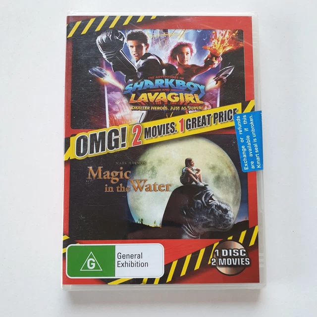 SHARKBOY AND LAVAGIRL / Magic In The Water (DVD, 2-Movies) PAL Region 4 ...