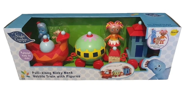 IN THE NIGHT Garden Ninky Nonk Pull Along Wobble Train with 3 Toy ...