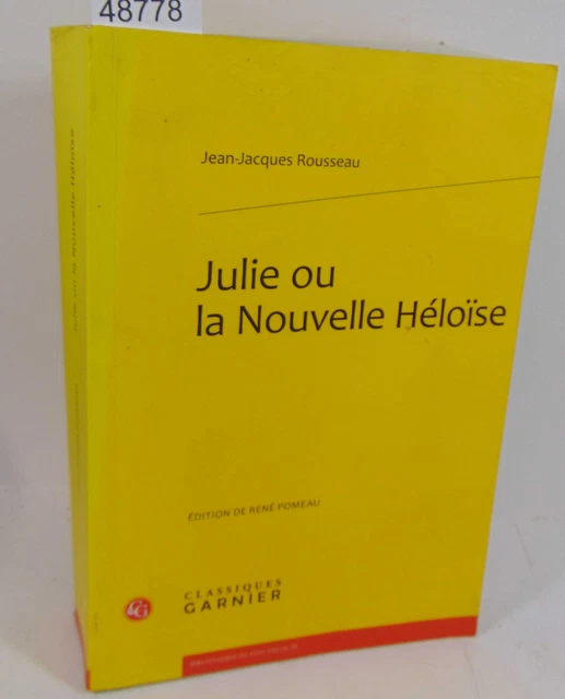 ROUSSEAU JULIE OU la Nouvelle Héloïse - Jean-Jacques Rousseau... EUR 25 ...