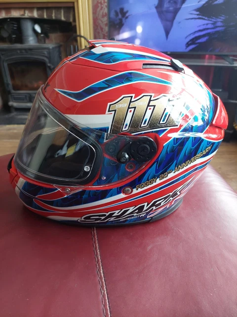 CARL FOGARTY SHARK Helmet Ducati, Foggy £95.00 - PicClick UK