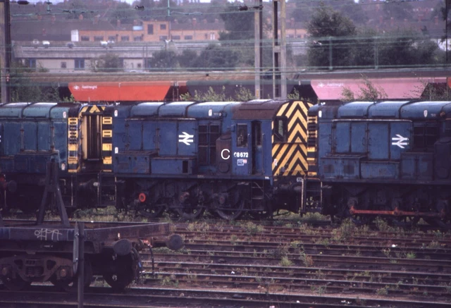 ORIGINAL 35MM BRITISH Railway B.r Slide - Class 08 08672 At Toton Sep 1992 £3.49 - PicClick UK