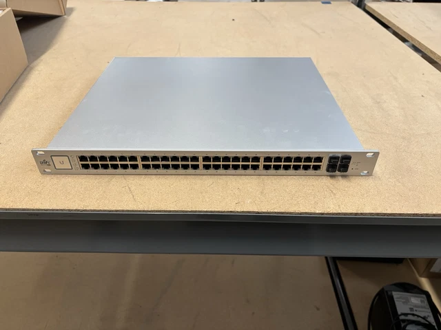UBIQUITI NETWORKS UNIFI (US-48-500W) 48-Port Rack-Mountable Serial ...