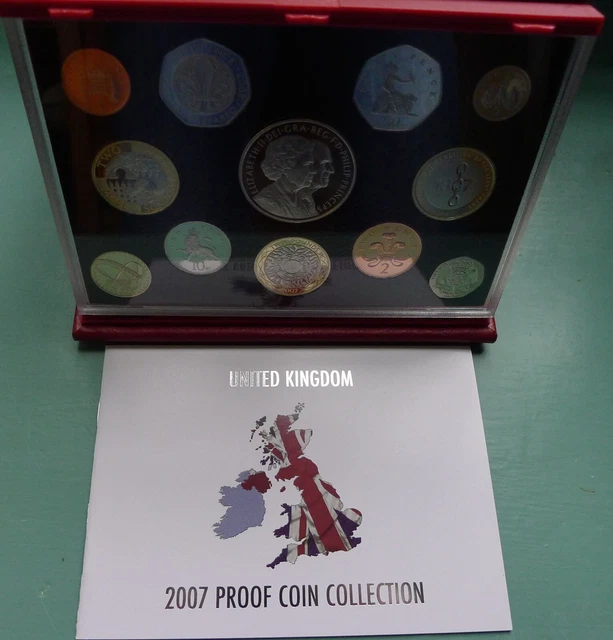 2007 ROYAL MINT DELUXE Proof 12 coin set Union / Slavery £2 Scout 50p ... 2007 ROYAL MINT DELUXE Proof 12 coin set Union / Slavery £2 Scout 50p ...